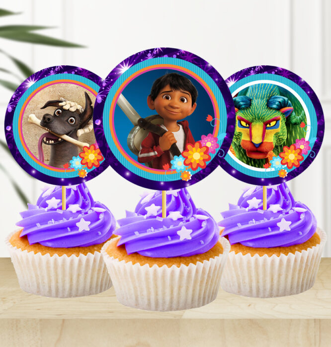 Coco Cupcake Toppers – Printable Party Decorations for Kids Birthday ...