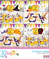 Halloween – Favor Bag Toppers – Printable - 3Grafik