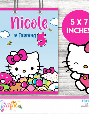 Hello Kitty Chip Bag | Hello Kitty party | Hello Kitty ideas